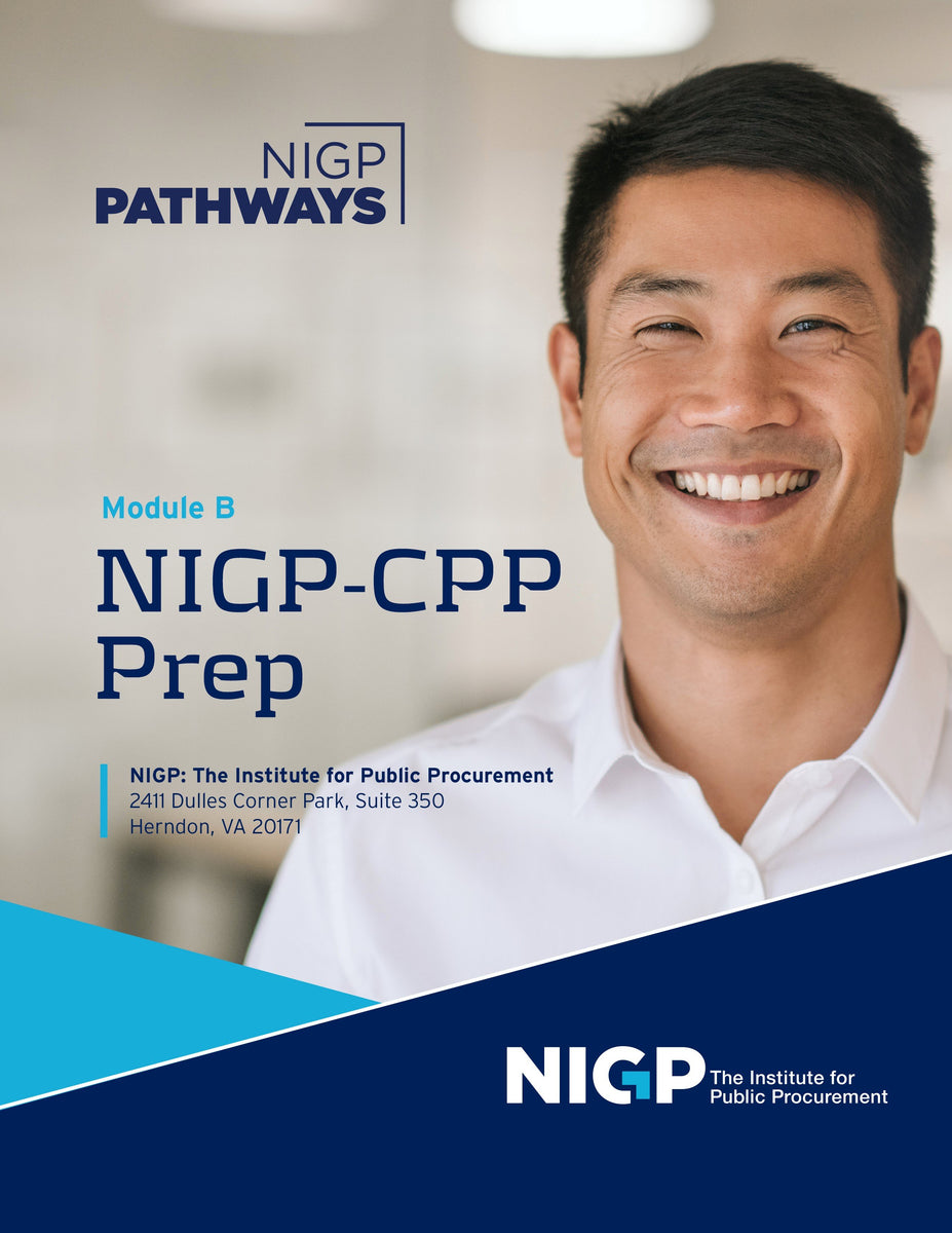 NIGP-CPP Module B Prep Guide (printed) – NIGP Bookstore